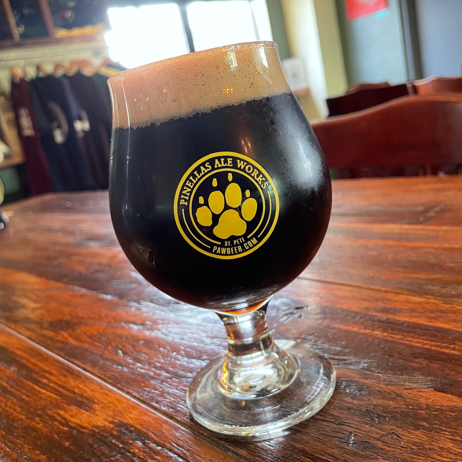 Belgian Tulip Glass - Pinellas Ale Works